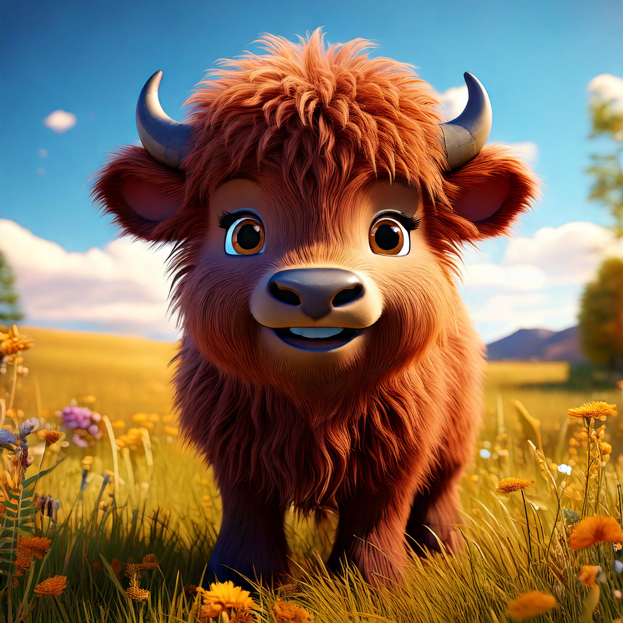 Bruce, das mutige Bison – Inspirierende Kindergeschichte, Video